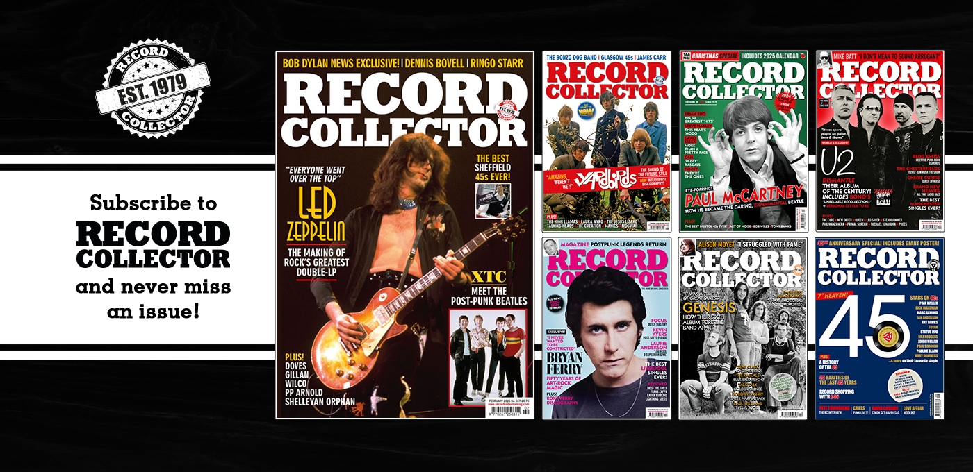 Record Collector Music Magazine – Rare & Collectable Records
