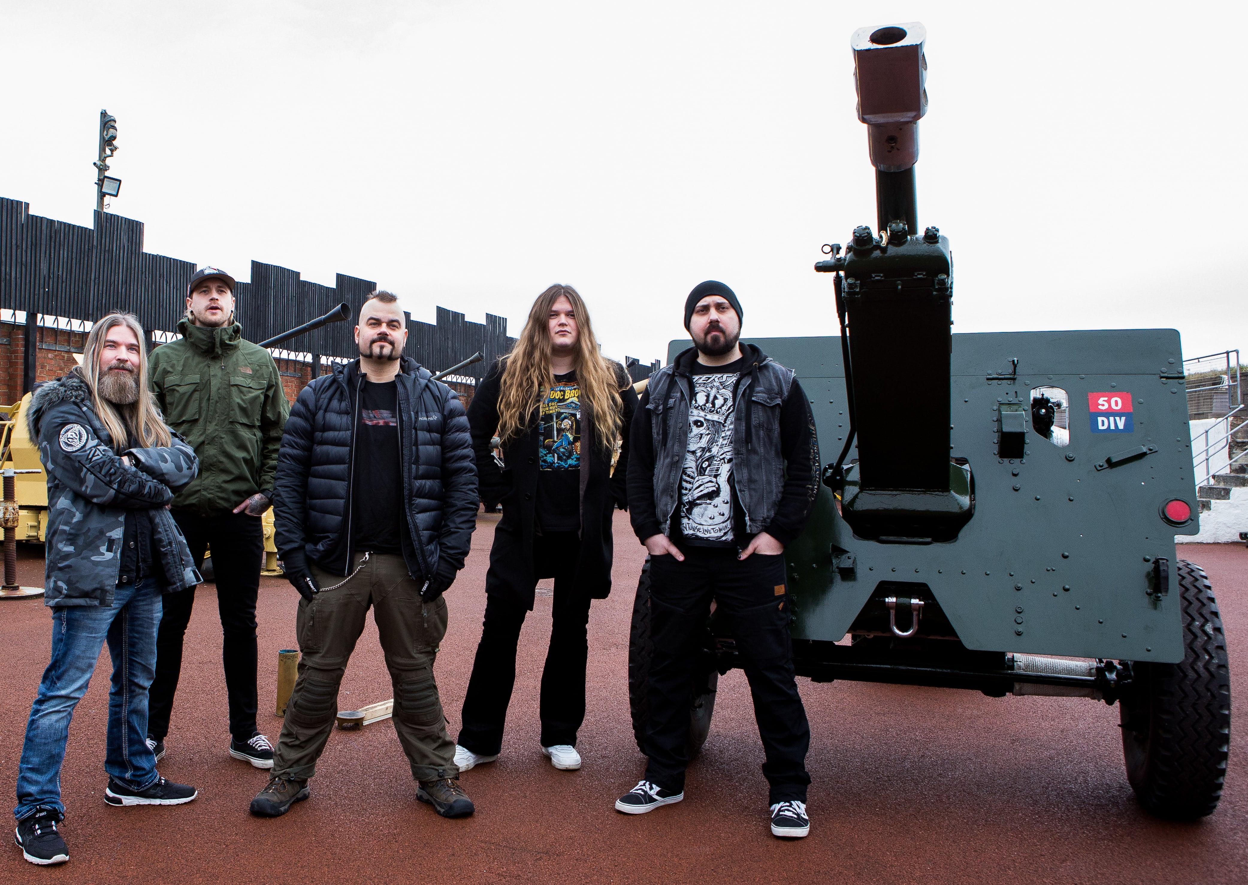Sabaton - Heugh Battery Museum - 3rd March 2022 - Photo: Mick Burgess ...