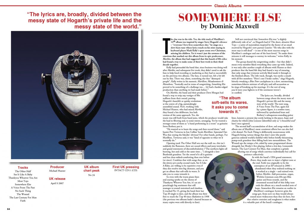 Record Collector Presents... Marillion - Record Collector Magazine